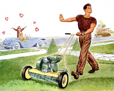 It's More Fun to Mow with Reo! jigsaw puzzle in People puzzles on ...