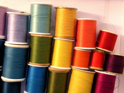 Rainbow Sewing Thread jigsaw puzzle in Puzzle of the Day puzzles on ...