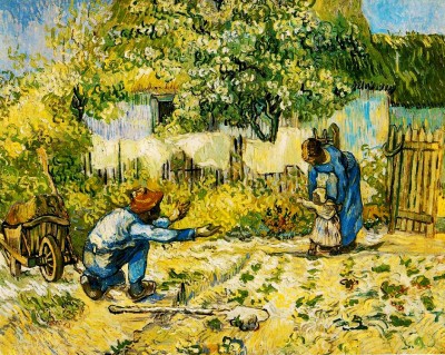 First Steps (after Millet) jigsaw puzzle in Piece of Art puzzles on ...
