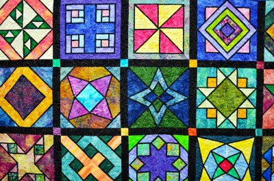 Color Explosion Quilt, Kentucky State Fair jigsaw puzzle in Handmade ...