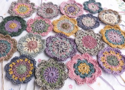 Crochet Flower Blanket jigsaw puzzle in Handmade puzzles on ...