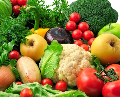 Fresh Fruits and Vegetables jigsaw puzzle in Fruits & Veggies puzzles ...