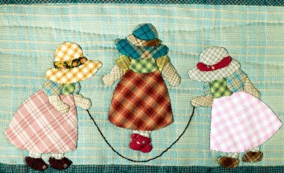 Skipping Rope Quilt jigsaw puzzle in Handmade puzzles on ...