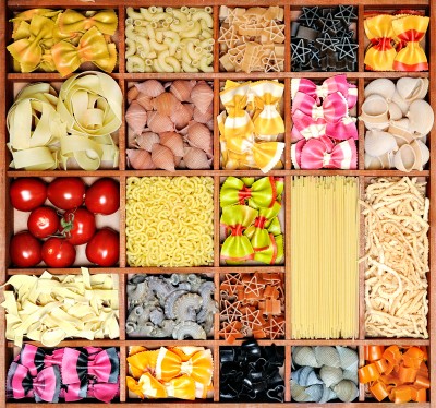 Italian Pasta Collection jigsaw puzzle in Macro puzzles on ...