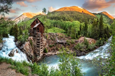 Old Mill on the Crystal River jigsaw puzzle in Great Sightings puzzles ...