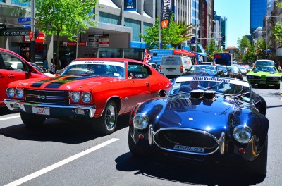 US Muscle-Cars in Auckland, Neuseeland jigsaw puzzle in Autos ...