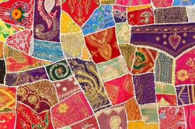 Traditional Indian Cloth jigsaw puzzle in Handmade puzzles on ...
