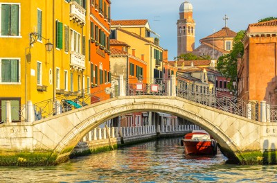 Lovely Bridge in Venice jigsaw puzzle in Puzzle of the Day puzzles on ...