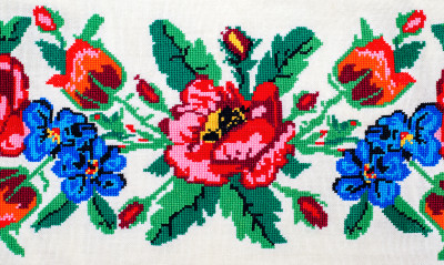 Cross-Stitch Embroidery jigsaw puzzle in Handmade puzzles on ...