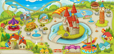 Amusement Park jigsaw puzzle in Puzzle of the Day puzzles on ...