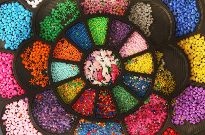 Perles colorées Puzzle en Bricolage puzzles sur TheJigsawPuzzles.com