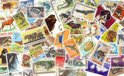 Vintage Animal Stamp Collection jigsaw puzzle in Puzzle of the Day ...