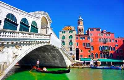 Rialto Bridge, Venice jigsaw puzzle in Bridges puzzles on ...