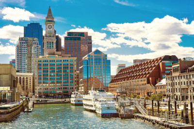 Ships at the Pier in Boston jigsaw puzzle in Street View puzzles on ...