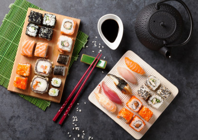 Sushi and Maki Set jigsaw puzzle in Food & Bakery puzzles on ...