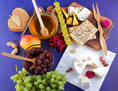 Cheese and Fruit Plate jigsaw puzzle in Food & Bakery puzzles on ...