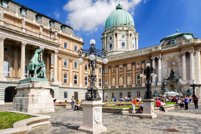 Buda Castle, Budapest, Hungary jigsaw puzzle in Castles puzzles on ...