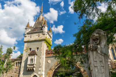 Vajdahunyad Castle, Budapest, Hungary jigsaw puzzle in Castles puzzles ...