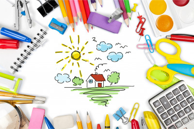 School Supplies jigsaw puzzle in Macro puzzles on TheJigsawPuzzles.com ...