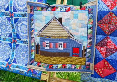 Colorful Patchwork Blanket jigsaw puzzle in Handmade puzzles on ...