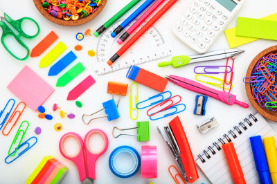 School Supplies jigsaw puzzle in Macro puzzles on TheJigsawPuzzles.com ...