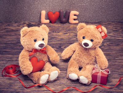 Teddy Bears Date jigsaw puzzle in Valentine's Day puzzles on ...