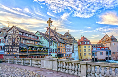 La Petite France, Strasbourg, France jigsaw puzzle in Bridges puzzles ...