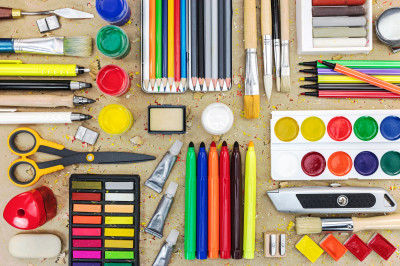 School Supplies jigsaw puzzle in Puzzle of the Day puzzles on ...