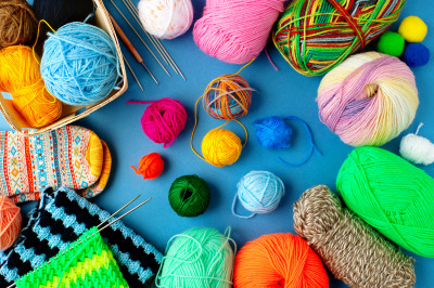 Yarn and Knitting Needles jigsaw puzzle in Handmade puzzles on ...