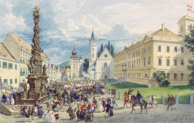 Imperial Visit to Teplitz-Schonau jigsaw puzzle in Piece of Art puzzles ...