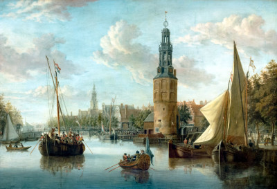 Embarkation at the Montelbaan Tower jigsaw puzzle in Piece of Art ...