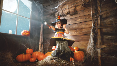 Cute Little Witch jigsaw puzzle in Halloween puzzles on ...