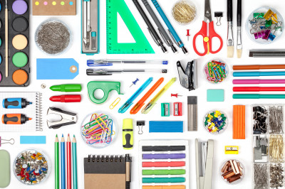 School Supplies jigsaw puzzle in Macro puzzles on TheJigsawPuzzles.com ...