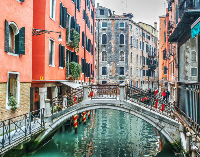Small Bridge In Venice jigsaw puzzle in Bridges puzzles on ...