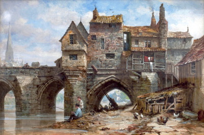 Old Elvet Bridge, Durham jigsaw puzzle in Piece of Art puzzles on ...