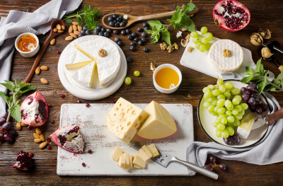 Cheese and Grapes jigsaw puzzle in Food & Bakery puzzles on ...
