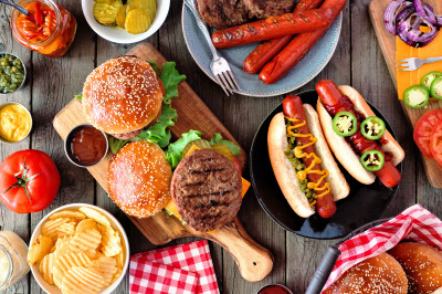 Table BBQ d’été Puzzle en Nourriture et boulangerie puzzles sur ...
