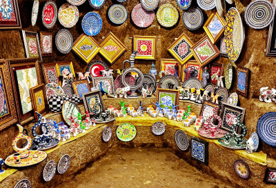 Pottery Shop in Cappadocia, Turkey jigsaw puzzle in Handmade puzzles on ...