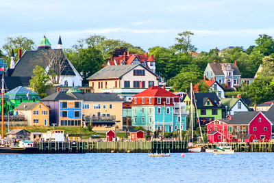Secteur riverain de Lunenburg (Nouvelle-Écosse) Puzzle en Puzzle du ...