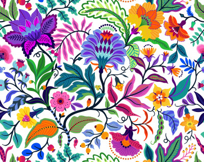 Floral Pattern jigsaw puzzle in Flowers puzzles on TheJigsawPuzzles.com ...