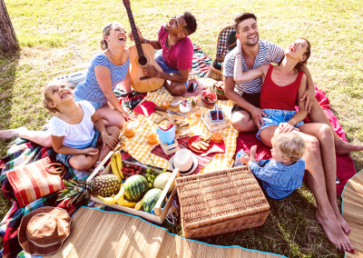 Happy Family Having Fun at Picnic jigsaw puzzle in People puzzles on ...