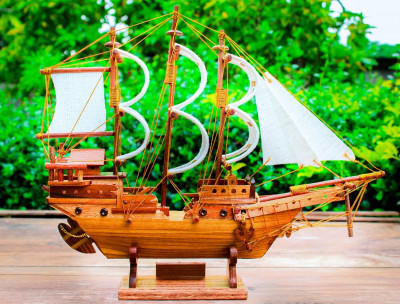 Chinese Feng Shui Model Boat jigsaw puzzle in Macro puzzles on ...