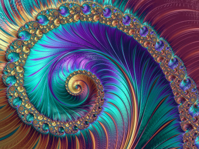 Abstract Fractal Patterns and Shapes jigsaw puzzle in Puzzle of the Day ...