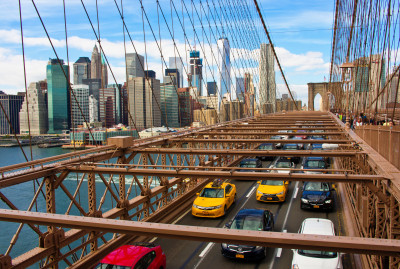 Brooklyn Bridge in New York, USA jigsaw puzzle in Bridges puzzles on ...