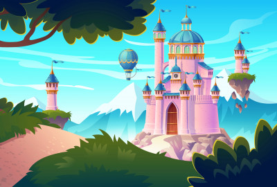 Magic Castle jigsaw puzzle in Castles puzzles on TheJigsawPuzzles.com