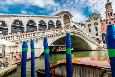 Rialto Bridge on the Grand Canal, Venice jigsaw puzzle in Bridges ...