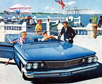 Pontiac Bonneville Convertible Coupe jigsaw puzzle in Cars & Bikes ...