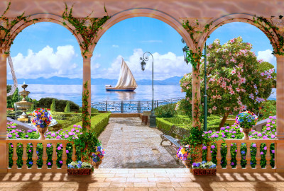 Beautiful Sea View jigsaw puzzle in Puzzle of the Day puzzles on ...