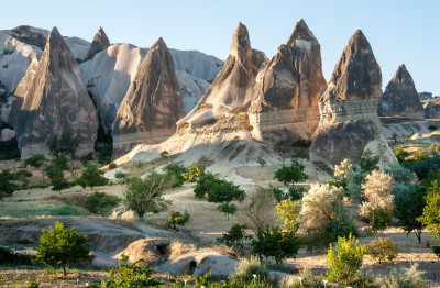 Hoodoos near Göreme, Cappadocia, Turkey jigsaw puzzle in Great ...