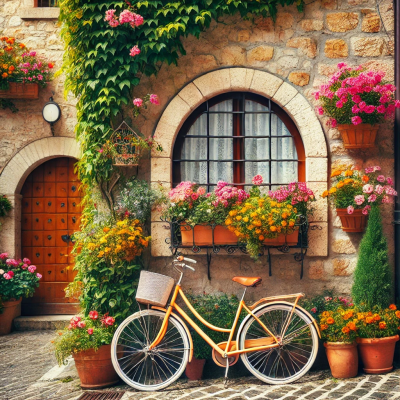 Italian Villa jigsaw puzzle in Nancee Johnson puzzles on ...